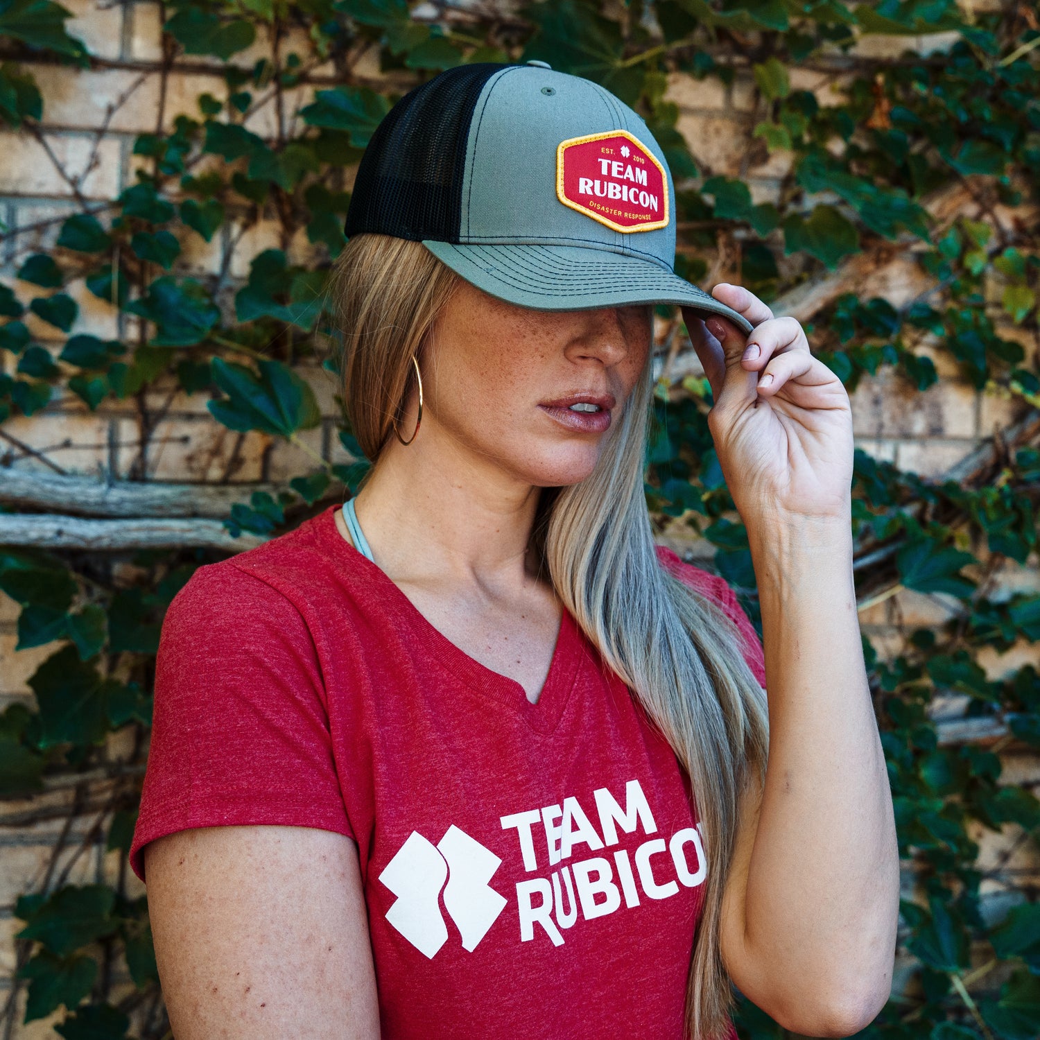 Team Rubicon Trucker Hat with Woven Patch